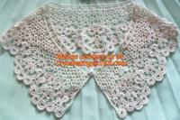 China Wholesale 100pcs 5cm White Flower Embroidery Lace Applique Trim for Garment DIY Accessory for sale