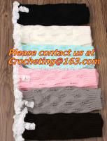 China Women's Knitted Lace Boot Cotton Leg Warmers 41cm Solid Color Fashion Customizable for sale