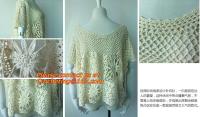 China Handmade Crochet Hollow Out Beach Dress Cover Up for Women Summer Knit Robe Sundress for sale