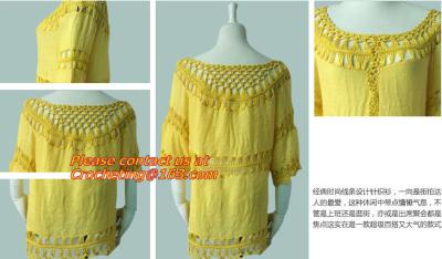 China Boho Crochet Fringe Vest Women Handmade Knitted Hollow Out Summer Cover Up Top for sale