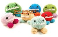 China Hand Knitted Crochet Stuffed Animal Doll Toy 20cm Soft Plush Knitting Patterns for sale