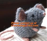 China Handmade Pure Color Crochet Stuffed Toy Doll 30cm Soft Knitting Plush for Kids Gift for sale