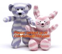 China Custom Crochet Plush Toys Monkey Panda Minion Cotton Yarn Handmade Stuffed Animals 20cm for sale