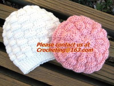 China Wholesale Handmade Knit Cat Ear Hat Unisex Woolen Beanie 44cm for Baby Kids Adults for sale