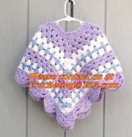 China Hand Crochet Women Poncho 100% Cotton Eco-Friendly Anti-Pilling Spring Summer Autumn for sale