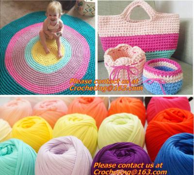 China Handmade 100% Cotton Crochet Rope for Basket Cushion Decor 8 inch 20cm for sale
