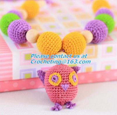 China Handmade Crochet Flower Pendant Necklace Wool Eco-Friendly Fashion Jewelry for Women for sale