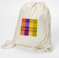 China 100% Natural Cotton Shopper Tote Bag 5x6 inch Custom Logo Eco Friendly Reusable for sale