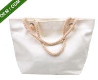 China Custom 100% Cotton Canvas Tote Bag Eco Friendly Shopping Bag 4oz to 20oz for sale