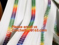 China Nylon Corn Teeth Zipper Size 3-10 Custom Length for Garment Luggage Hardware Accessories for sale