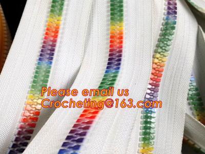 China Nylon Corn Teeth Zipper Size 3-10 Custom Length for Garment Luggage Hardware Accessories for sale