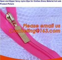 China Wholesale Nylon Garment Zipper 3 Size Custom Length Eco Friendly OEKO TEX for sale