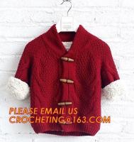 China Children Cashmere Sweater for Girls Size 80-140CM Casual Winter Pullover for sale
