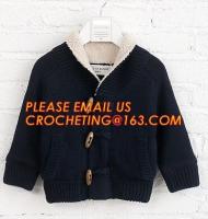 China Korean Style Knit Baby Sweater Coat for Kids 80-140CM Winter Wool Blend for sale