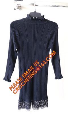 China Wholesale 100% Cashmere Pleated Dress Korean Fashion Design Women Maxi One Piece 12gg for sale