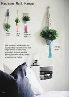 China Wholesale 2-Pack Macrame Plant Hanger 4-Leg Natural Jute 52 Inch for Indoor Outdoor Balcony Ceiling Patio for sale