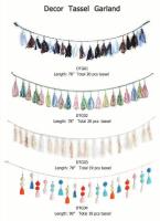 China Custom 2.5cm Cotton Tassel with Metal Ring Fringe Trim for Garment Decoration for sale