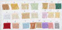 China 6.5cm Polyester Tassel Fringe Trim for Curtains, 100% Polyester Water Soluble Curtain Fringe for sale