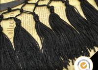 China Wholesale 30mm Cotton Tassel Fringe Trim for Curtains Pillows Costumes Handmade Beaded Multi Color for sale