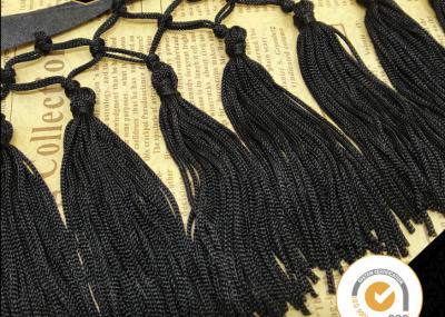 China Wholesale 30mm Cotton Tassel Fringe Trim for Curtains Pillows Costumes Handmade Beaded Multi Color for sale