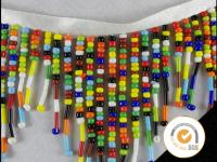 China Wholesale Cotton Tassel Fringe Trim 2.5cm for Curtain Decoration Beaded Tassels for sale