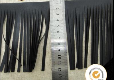China Custom Leather Tassel Fringe for Bag Decoration 30mm Cotton Garland Trim Wholesale for sale