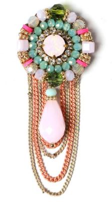 China Custom Letter Rhinestone Brooch Pins Crystal Women Fashion Brooch 120pcs MOQ for sale
