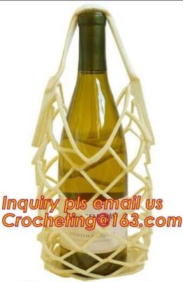 China Custom Eco-Friendly Non Woven Felt Wine Bag 8 Bottle Shockproof 750ml for sale