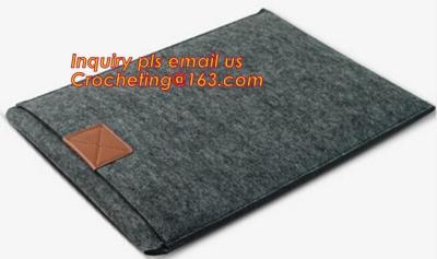 China Eco Friendly Felt Laptop Bag 3mm Thickness Custom Logo Promotion Gift for sale