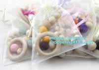 China Handmade Crochet Nursing Necklace with Octopus and Fish Teething Toy 100cm for sale
