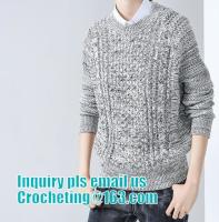 China Women Winter Cotton Knitted Pullover Sweater O Neck Loose Long Sleeve Solid Casual 0.3kg for sale