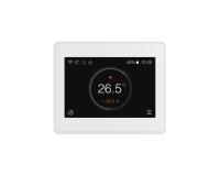 China 2.4ghz Touchscreen Smart WiFi Thermostats Remote Control Radiant Heat for sale