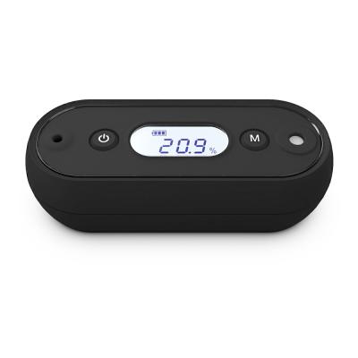 China Custom Ergonomic Handheld O2 Monitor Oxygen Meter For Travel Camping for sale