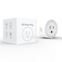 China Custom 5ghz Smart Socket Plug WiFi Supports Alexa And Google Control for sale