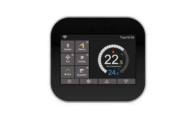 China Supermarket Bluetooth Smart WiFi Thermostats 240v For Individual Room for sale