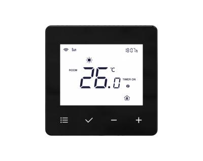 China Wireless Internet Radiant Heat Smart Thermostat Electric Heating System 240 Volt for sale