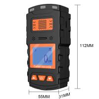 China Handheld CO Travel Carbon Monoxide Detector With Rechargeable Battery ODM for sale