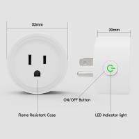 China School House Alexa Google Wifi Smart Plug 220v 300g White OEM for sale