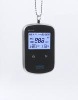 China Lightweight Travel Handheld Carbon Dioxide Detector Alarm For RH CO Tracking for sale