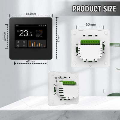 China HVAC Heating Control Wireless Heating Thermostat Wifi Programmable OEM for sale