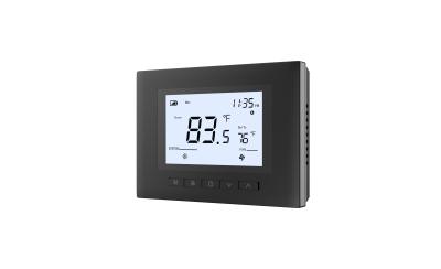 China White LED Air Conditioning Smart WiFi Thermostats Realtime floor heating Programmable for sale