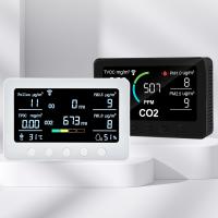 China Mobile Sync Smart Air Quality Monitor Carbon Dioxide Pollen IAQ Monitoring Devices for sale