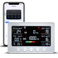China 2.4GHz WiFi Indoor Smart Air Quality Monitor PM2.5 PM1.0 For Schools & Classrooms for sale