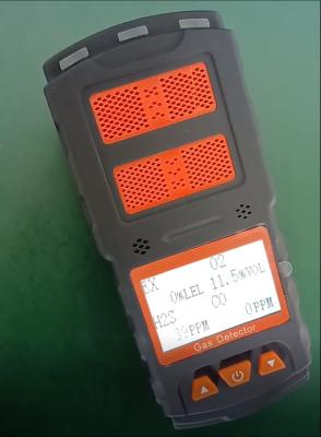 China Electronic Portable Toxic Personal Multi Gas Detector 4 Gas Monitor For Industrial Safety for sale