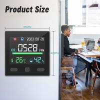 China 12V Indoor CO2 Meter Temperature Humidity Wifi Air Quality Monitor for sale