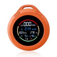 China Portable Carbon Monoxide Alarm - Oxygen & Barometric Pressure Gas Analyzer for Home/Car/Camping for sale