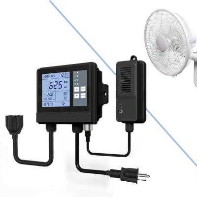 China Remote Greenhouse Climate Controller Fan Co2 Monitor Sensor For Confined Space for sale