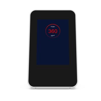 China Real Time TVOC Smart Air Detector IAQ Air Quality Monitor Touchscreen Display for sale