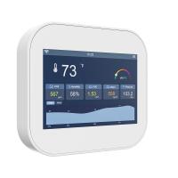 China Touchscreen Smart Air Quality Detector Indoor AQI Monitor With WiFi BACnet & MQTT for sale