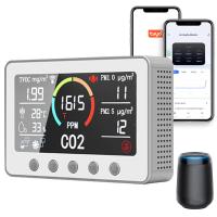 China Home All In One RS485 IAQ Smart Air Quality Monitor For HVAC BMS for sale